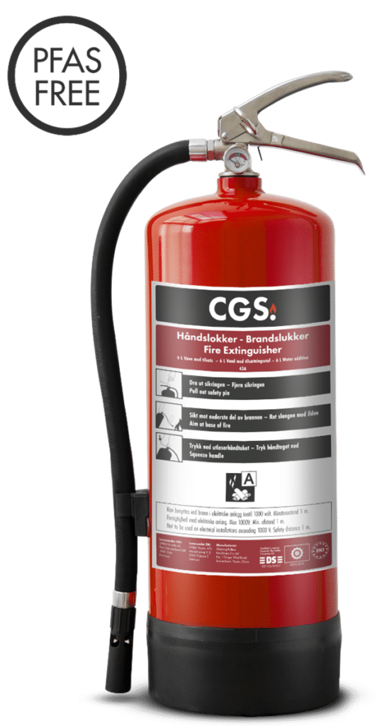 Brannslukker vann 6L - Teknisk Industrivern AS